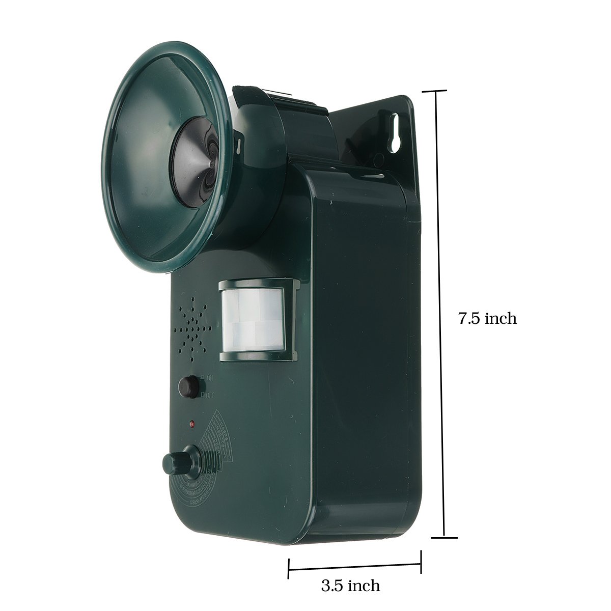 5000sqft 9v Dc Ultra Sonic Cordless Pest Animal Repeller Outdoor Safely ...