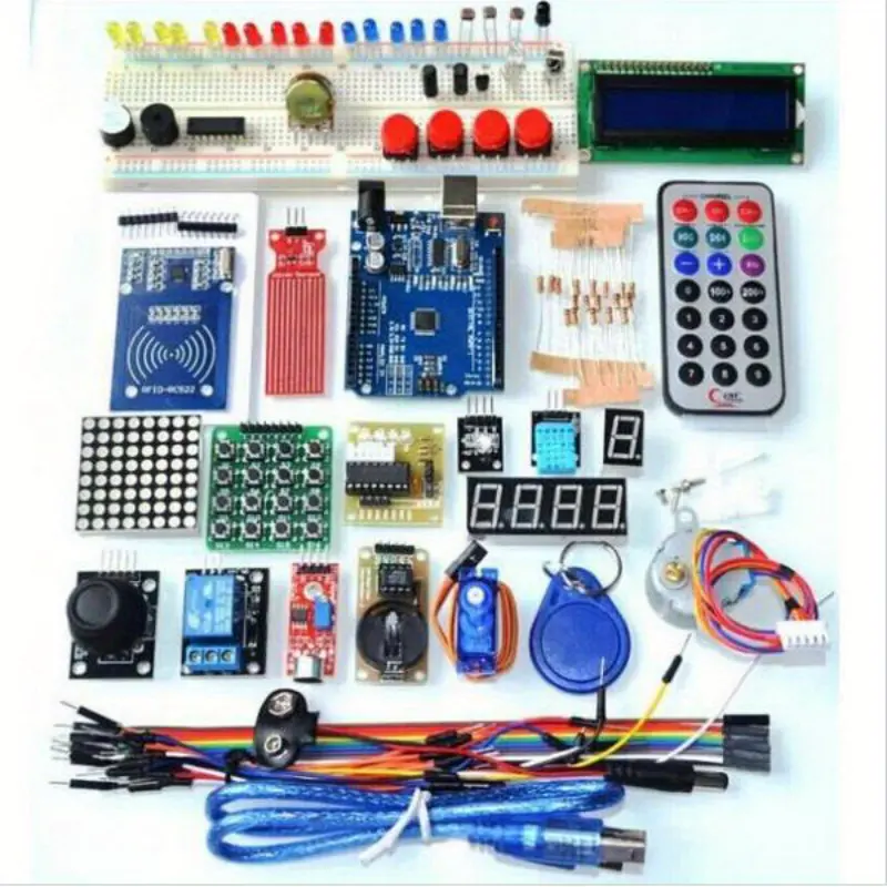 UNO R3 Super Starter Kit | Upgrade DIY Starter Kit With Box - Cowaudio